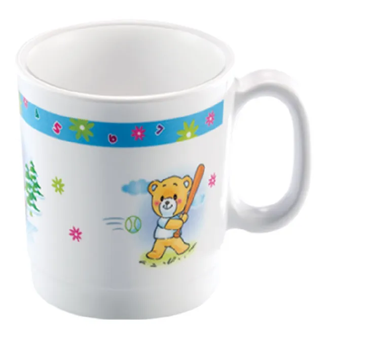 Melamine Cute Cartoon Kids Drinking Mug/ Cup Cawan Kanak-kanak 220ml ...