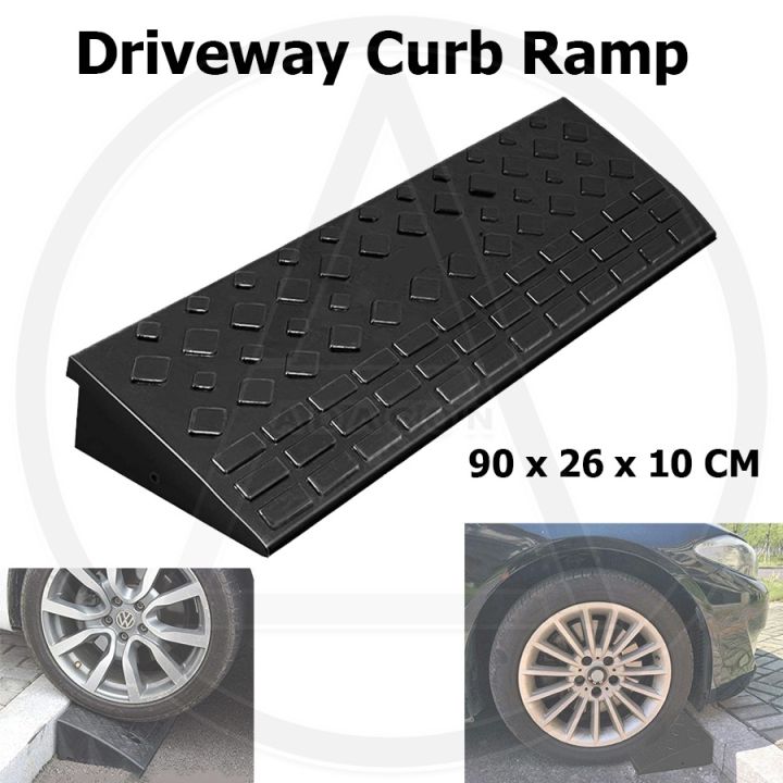 Rubber Curb Ramp Driveway Ramp Kerb Ramp Sidewalk Ramp | Lazada PH