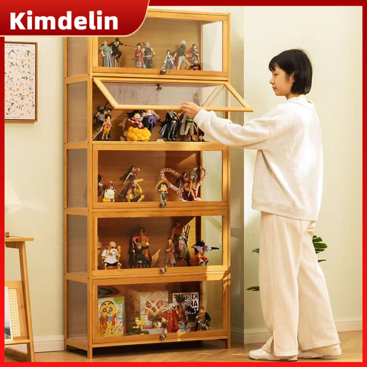 KIMDELIN Hand office display cabinet Smoke cabinet Lego acrylic display ...