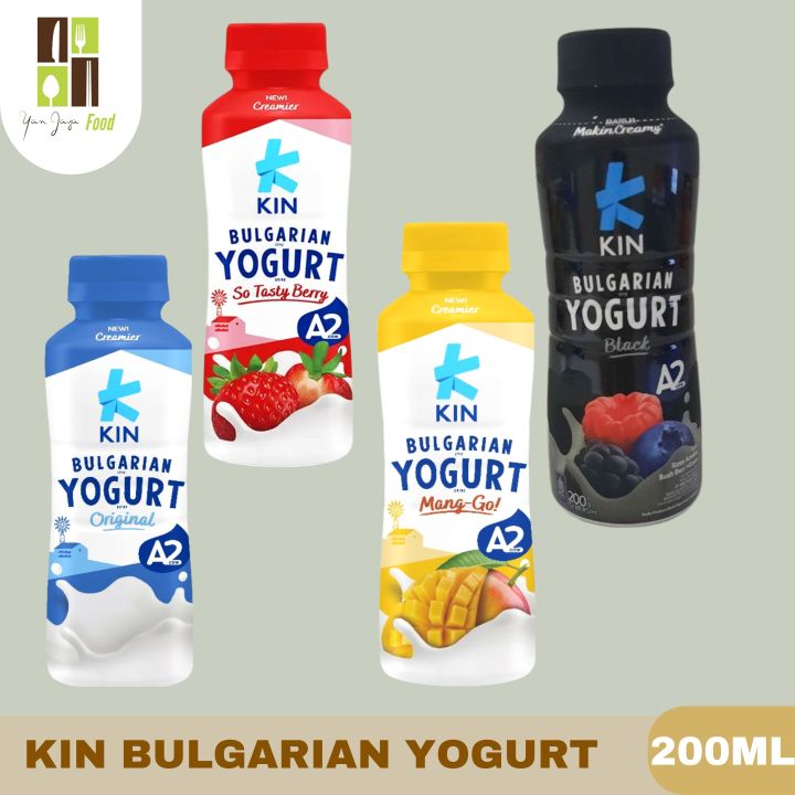 Kin Bulgarian Yogurt / Minuman Yoghurt Original / Strawberry / Mangga ...