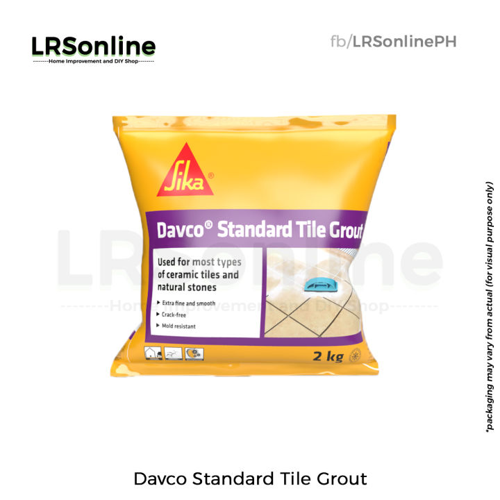 Davco Standard Tile Grout (16packs/box) | Lazada PH
