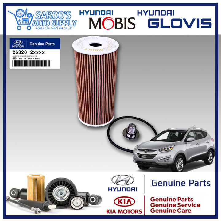 [R] Oil Filter For Hyundai Tucson , 2010-2018 , Original Parts Or ...