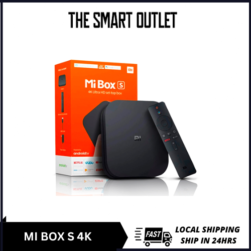 Mi Box S 4K Ultra HD Streaming Media Player Google Assistant ...