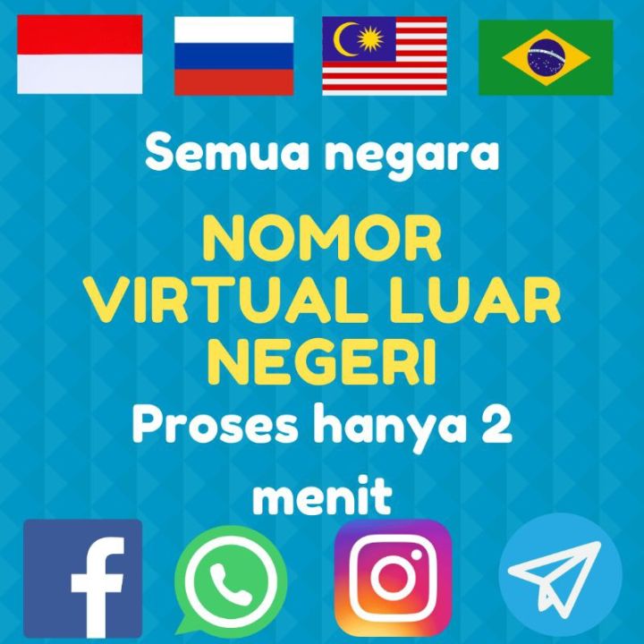 otp untuk whatsapp dan telegram lainya | Lazada Indonesia