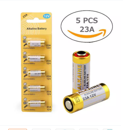 12V 23A/ 27A Alkaline Battery Pack of 5 | Lazada PH
