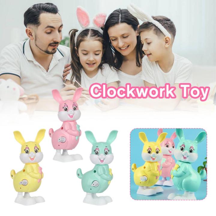 Jumping Rabbit Cute Rabbit With Smooth Edge Clockwork Batteries Robot ...