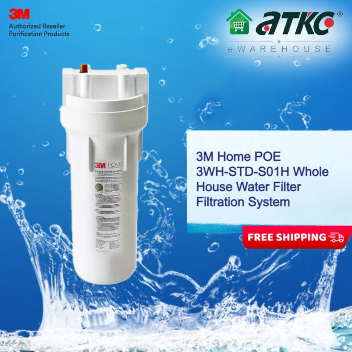 3M Water Filter | 3M Home POE 3WH-STD-S01H Whole House Water Filter ...
