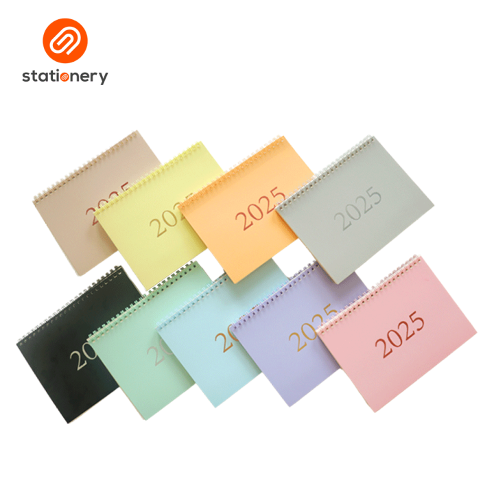 2025 Desk Calendar - Pastel Color (200x145mm) | Lazada PH