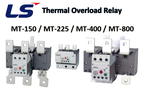 LS TOR MT-150 MT-225 MT-400 MT-800 Thermal Overload Relay for contactor ...