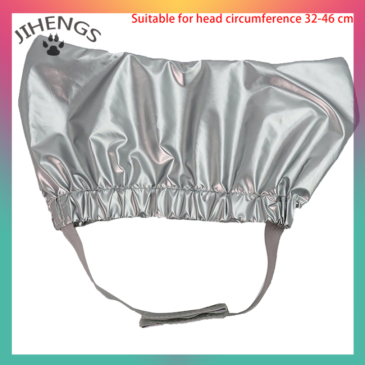 JIHENGS Bath Shower Cap for cat Double Waterproof Layers Bathing Shower ...