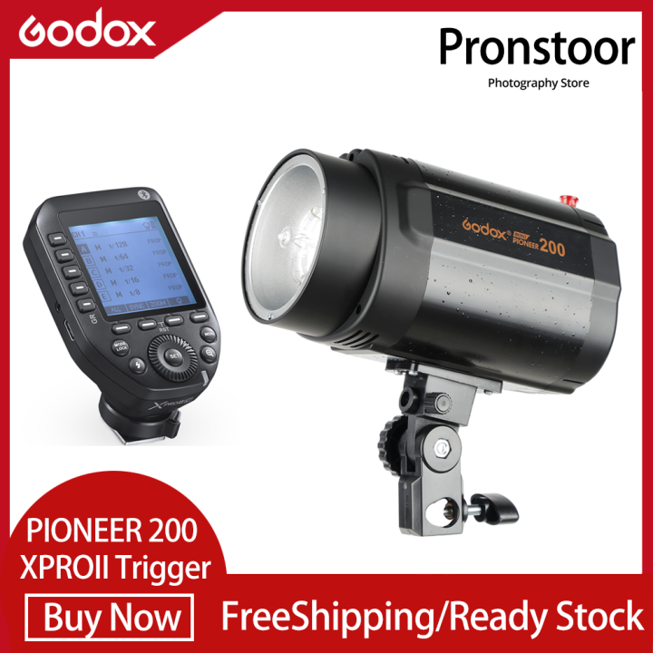 Godox 200W Monolight Photography Photo Studio Strobe Flash Light Head ...