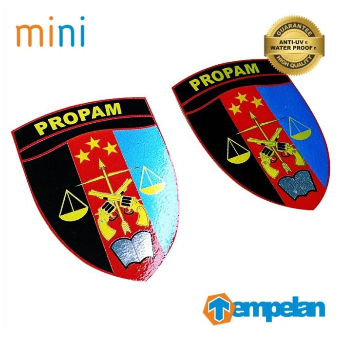 STIKER MINI PREMIUM PROPAM POLRI | Lazada Indonesia