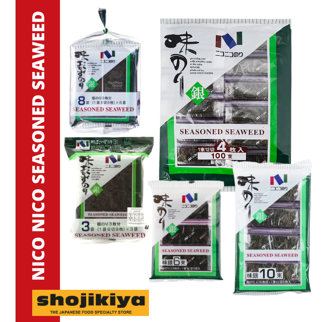 Nico Nico Seasoned Seaweeds | Lazada