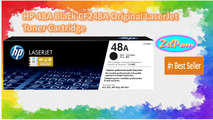 HP 48A Black CF248A Original LaserJet Toner Cartridge | Lazada PH