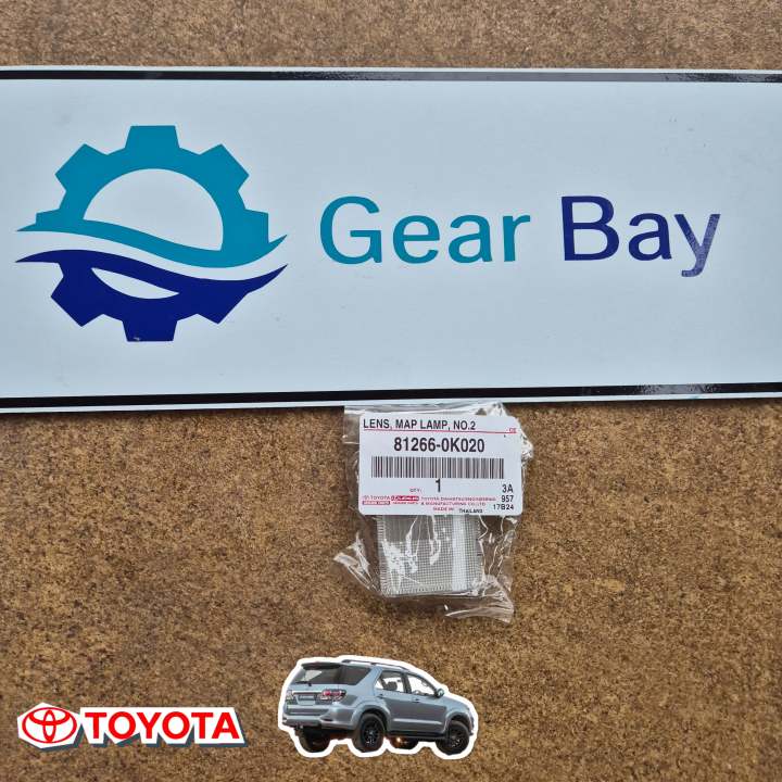 Toyota Fortuner/Hilux/Innova 2012-2015 Map Light Lens No. 2 Driver Side ...