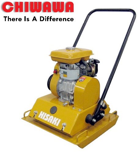 HISAKI Plate Compactor YP120 WITH Honda Engine GX160 5.5HP vibratory ...