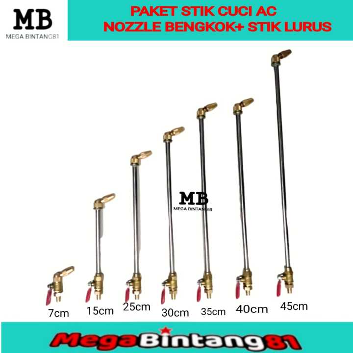 PAKET Stik Semprotan Cuci AC Stik Jet Cleaner Stik Steam Cuci AC MODEL ...