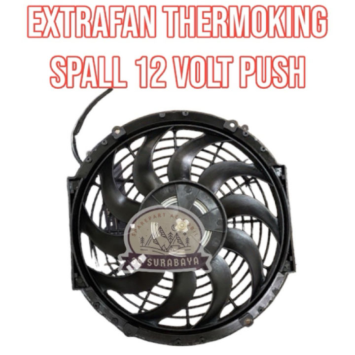 Extrafan Thermoking 12 Volt Spal Dorong Ac Mobil Truk Universal Extra ...