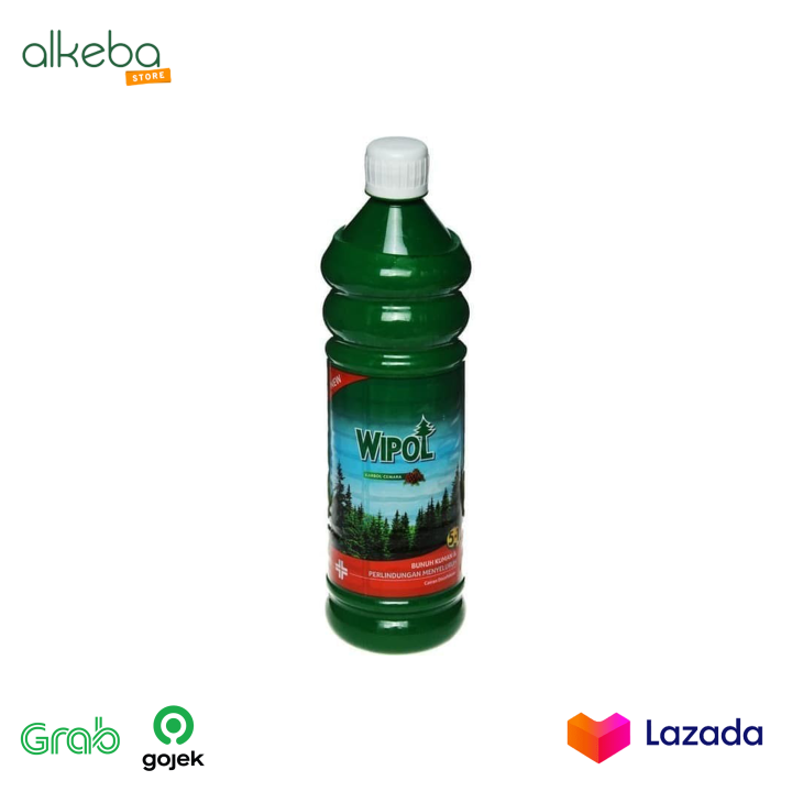Wipol botol 750 ml Disinfektan lantai pembunuh kuman karbol cemara ...