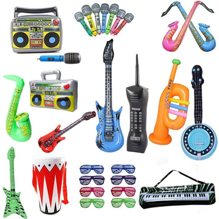 ABBAD Inflatable Balloon Toy Balloon Party Decoration Inflatable Guitar ...