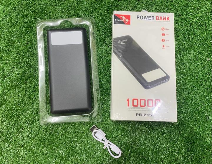 【Ready Stock】 Poerma Power Bank 10000mAh ( PB-215 ) 2.1A Fast Charge ...