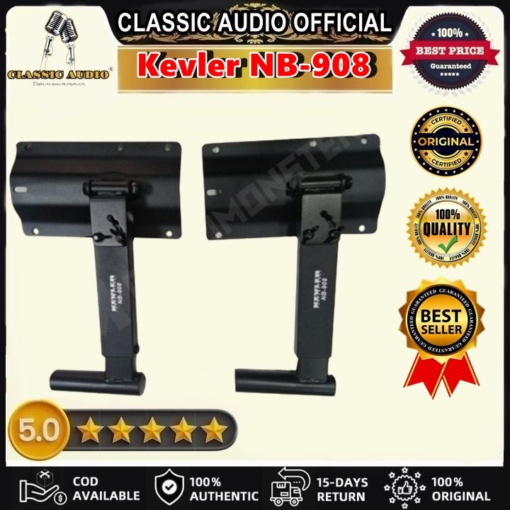 Kevler NB-908 Professional Speaker Bracket Up to 50kg (ORIGINAL) CLASSIC AUDIO | Lazada PH