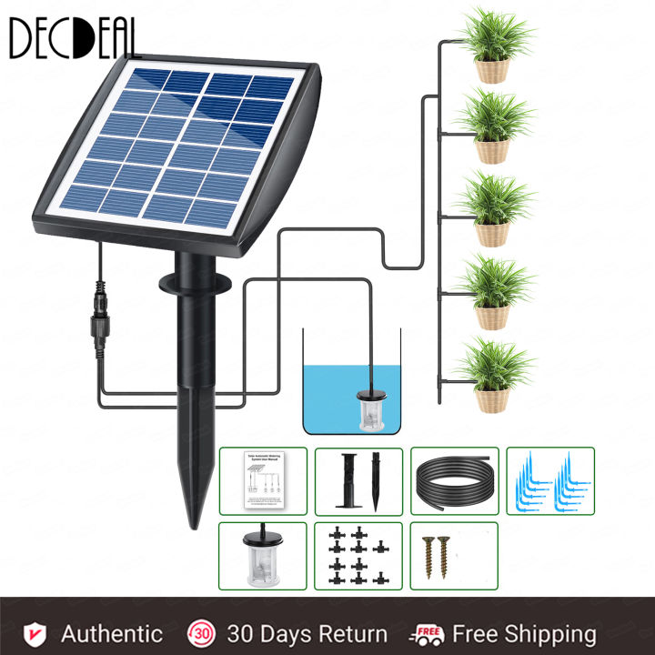 Solar Irrigation Solar Auto Watering System Solar Powered Automatic ...
