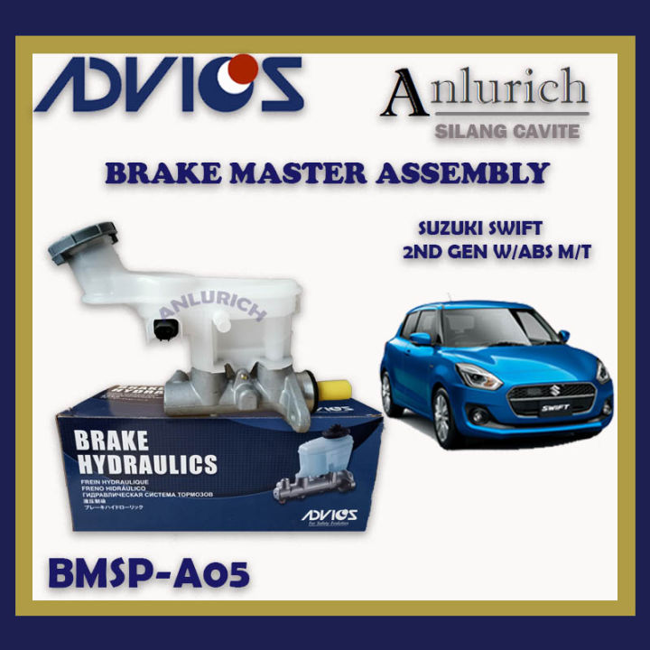 ADVICS BRAKE MASTER ASSEMBLY Suzuki Swift 2nd Gen w/ABS M/T BMSP-A05 ...