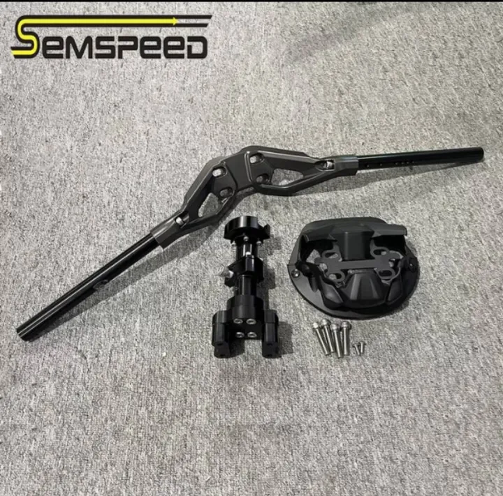 แฮนด์บาร์【SEMSPEED】สําหรับ Yamaha XMAX v2 2023-2024 Honda PCX150 PCX160 ...