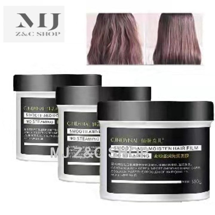 CINDYNAL SMOOTH AND MOISTEN HAIR FILM NO STEAMING 500g | Lazada PH