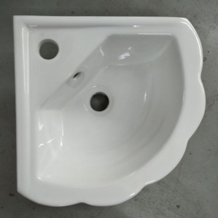 Corner Triangular Wall Hung Lavatory | Lazada PH