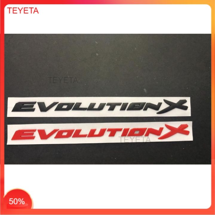 NEW Mitsubishi Evo X Evolution X Emblem Logo Inspira Lancer | Lazada