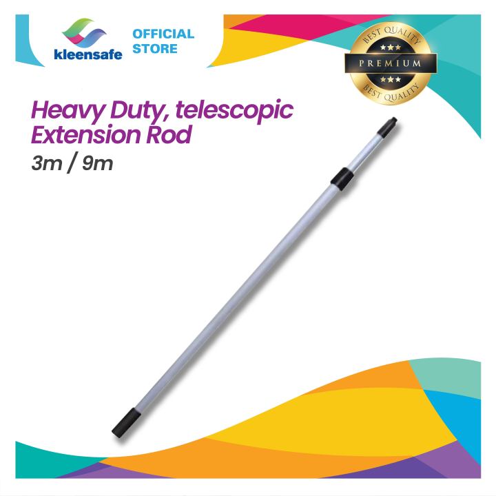 Kleensafe Extension Rod, Heavy Duty, telescopic handle, high area reach ...