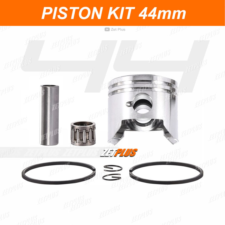 PISTON KIT STD 44mm /seher set 44-6/minimoto 49cc-mini trail-mini GP ...