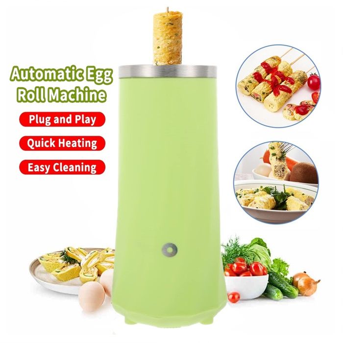 Automatic Eggs Roll Machine Electric Eggs Intestinal Maker Home DIY ...