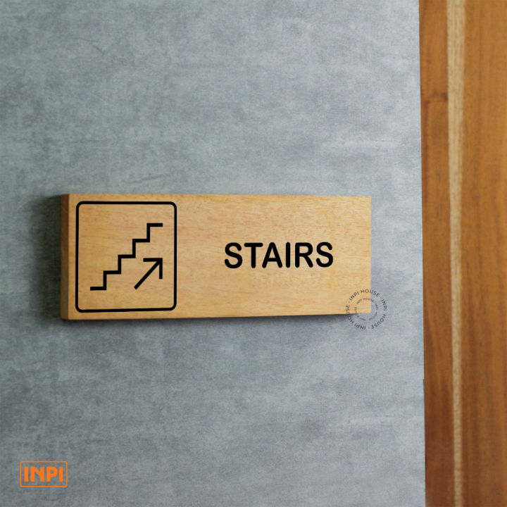 Sign system up stairs - wall sign - wayfinding signage - up stairs ...