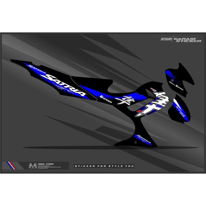 Striping / Stiker Satria Fu Barong /Satria Fu Lama Hayabusa New Concept ...