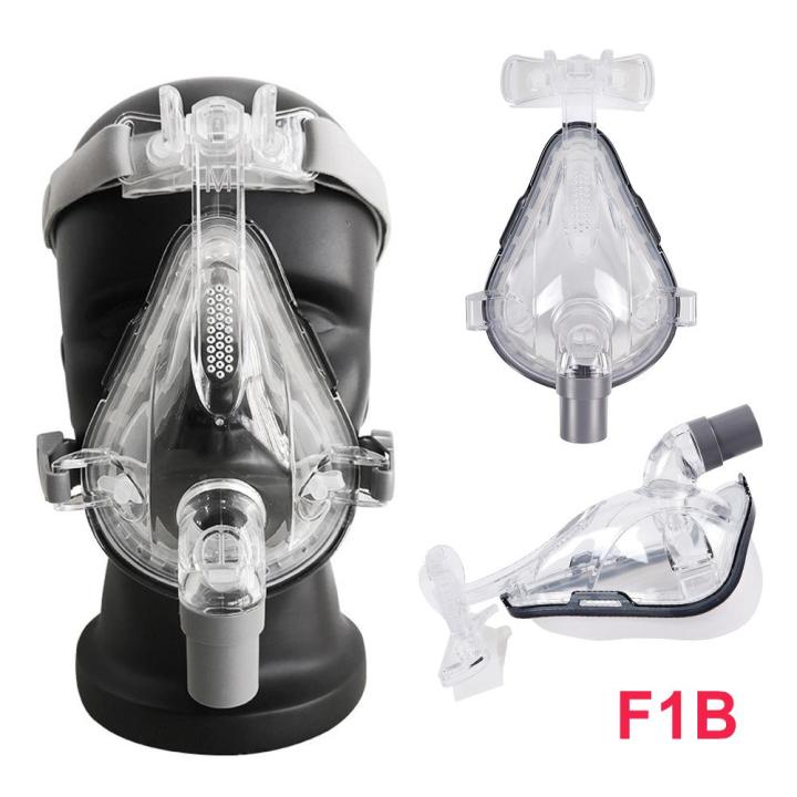 F1B Full Face Mask With Free Headgear Auto CPAP BiPAP Respirator ...