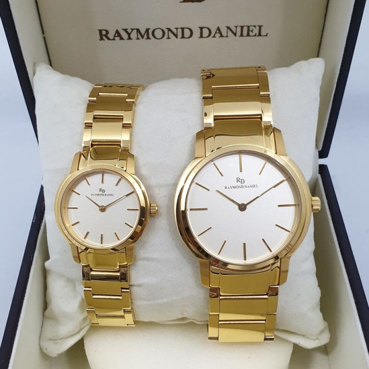 Raymond Daniel RD 223 Gold,Jam Tangan Couple(Bisa Beli Satuan ...