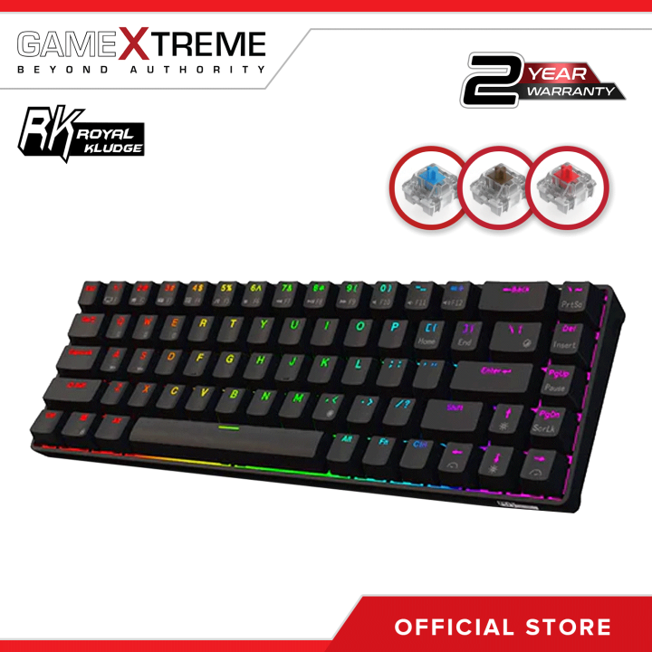 Royal Kludge RKG68 Tri Mode RGB 68 Keys Hot Swappable Mechanical ...