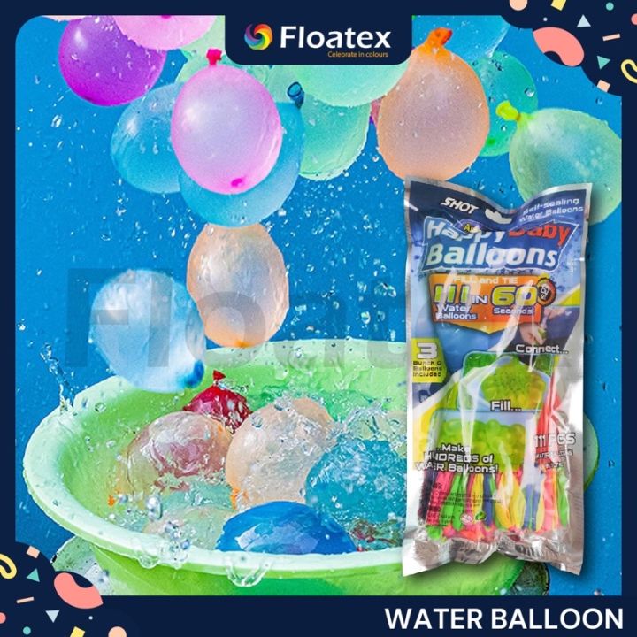 (Ready Stock) Magic Water Balloons 111pcs Colorful Balloons for Pool ...