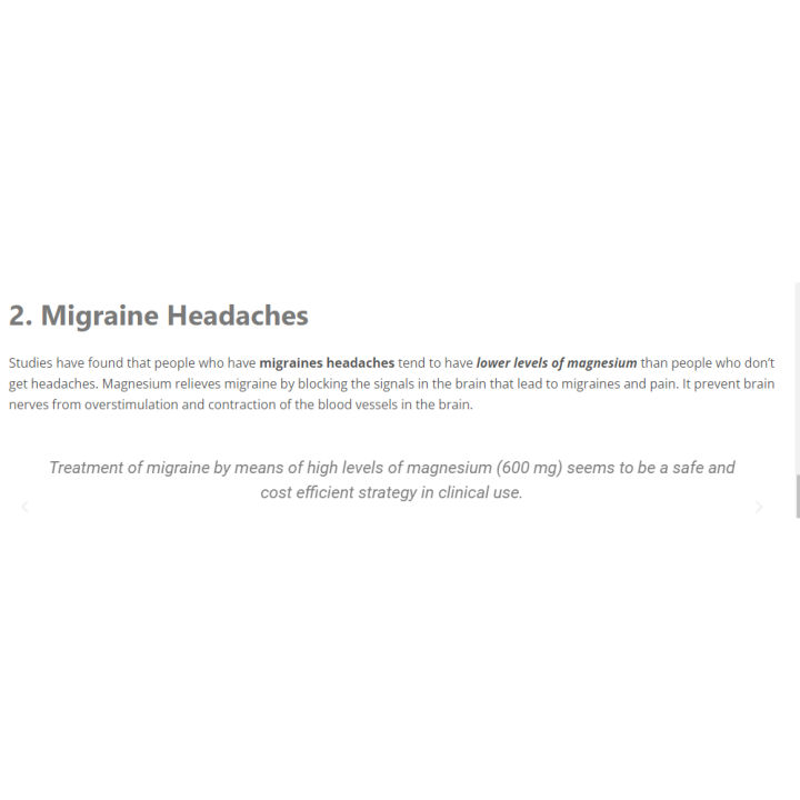 ASCENTIA MAGELAX WITH MAGNESIUM GLYCINATE 60 CAPSULES | Lazada