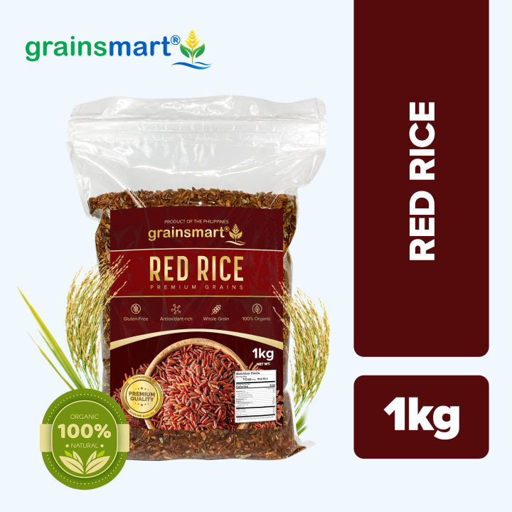 Grainsmart Rice Premium Grains Red Rice 1KG | Lazada PH