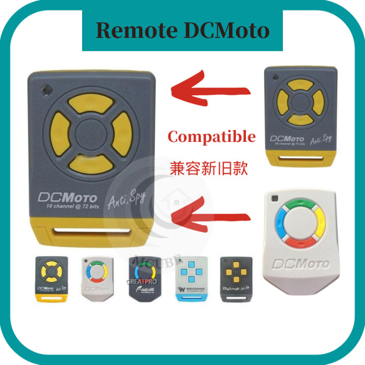 ★DCMOTO DC MOTO GATE REMOTE CONTROL DUPLICATOR | Lazada