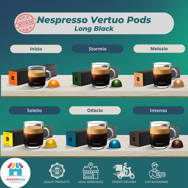 Nespresso Vertuo Coffee Capsule (Long Black) | Lazada PH