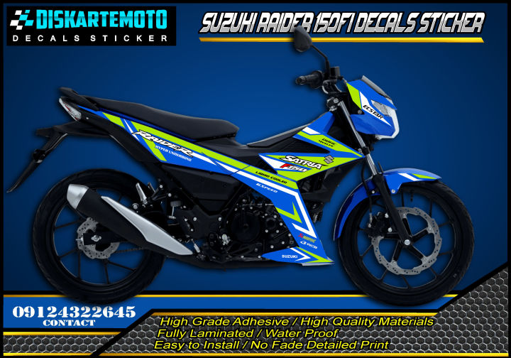 Suzuki Raider 150fi Decals Sticker | Lazada PH