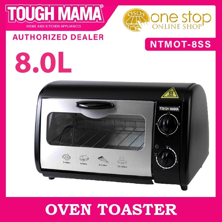 Tough Mama Original 8.0L Oven Toaster with Tempered Glass Door & Quartz ...