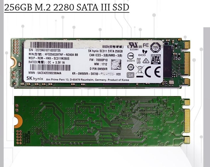 Original SK Hynix SC308 256gb 6Gb/s NAND M.2 2280 PCIe SSD Solid State ...