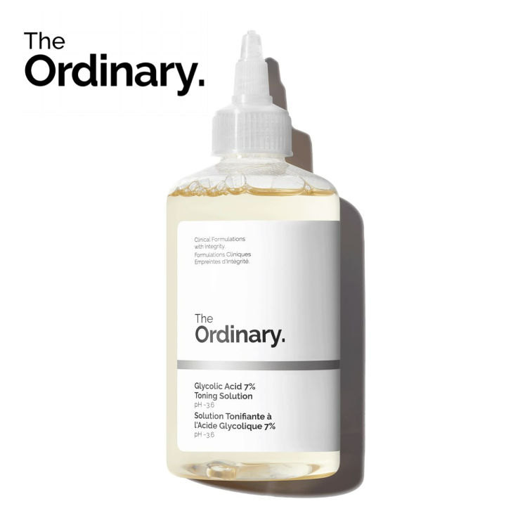 The Ordinary Glycolic Acid 7% Toning Solution 240ml Acne And Pimple ...