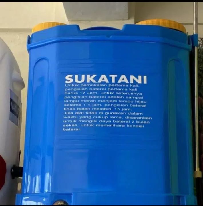 SUKATANI Sprayer 16 Liter Elektrik / Alat Mesin Semprot Disinfektan ...